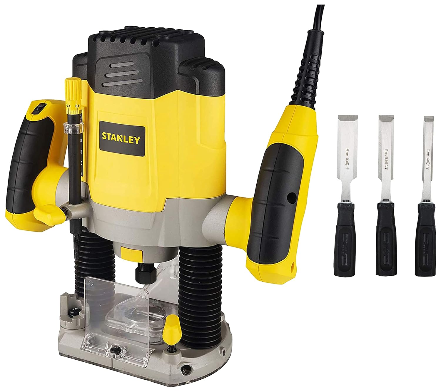 STANLEY 1200W Variable Speed Plunge Router - Eastland Switchgears Pvt. Ltd.